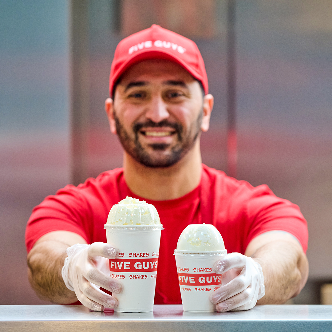 Little Shakes at Five Guys - Silverburn Shopping Centre